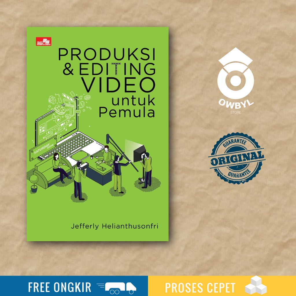 Jual Buku Produksi Dan Editing Video Untuk Pemula | Shopee Indonesia
