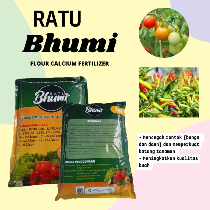 Jual Pupuk pertumbuhan tanaman untuk cabe rawit, Nutrisi calcium fertilizer agar berbuah lebat ...