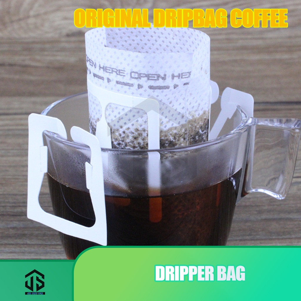 Jual COFFEE DRIP BAG FILTER 50Pcs FILTER PENYARING KOPI FILTER DRIPPER ...