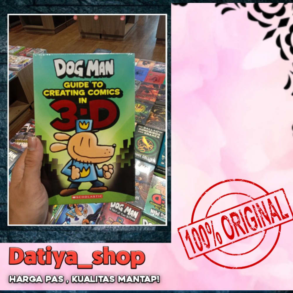 Jual Dog man guide to creating comics in 3d | Shopee Indonesia