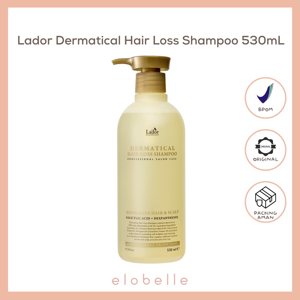 Jual Lador Dermatical Hair Loss Shampoo 530mL / Shampoo Rambut Rontok ...