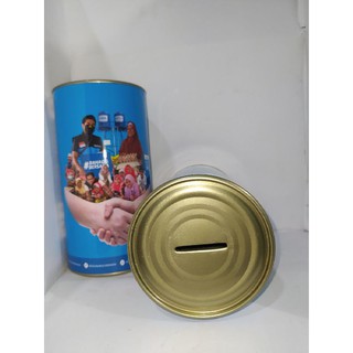 Jual celengan kaleng custom design infak custom design untuk souvenir ...