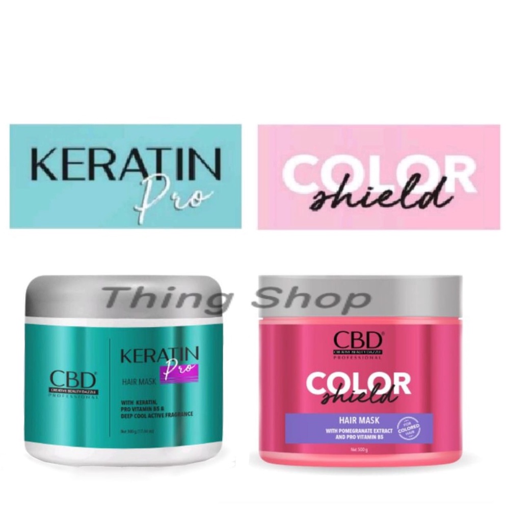 Jual CBD HAIR MASK / MASKER KERATIN 500GR | Shopee Indonesia