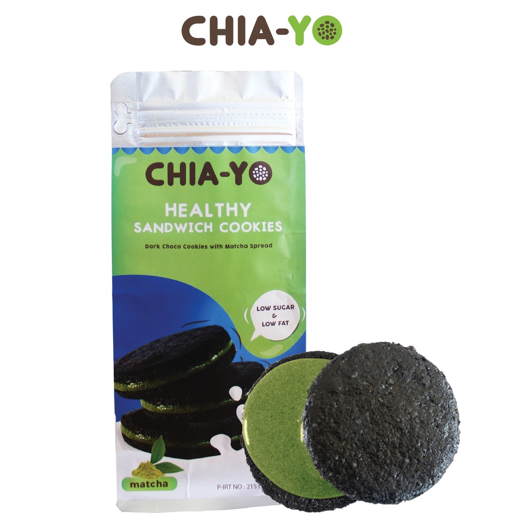 Chiayo Cookies Sandwich Matcha | Shopee Indonesia