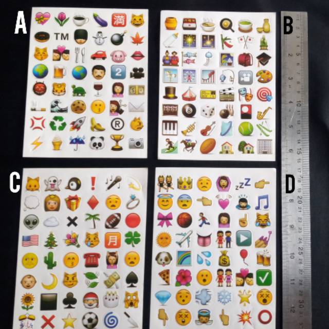 Jual Sticker emoji stiker meme icon media sosmed murah lucu unik ...