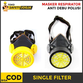 Jual Masker Obat / Masker Chemical / Masker Asap Anti Debu Single ...