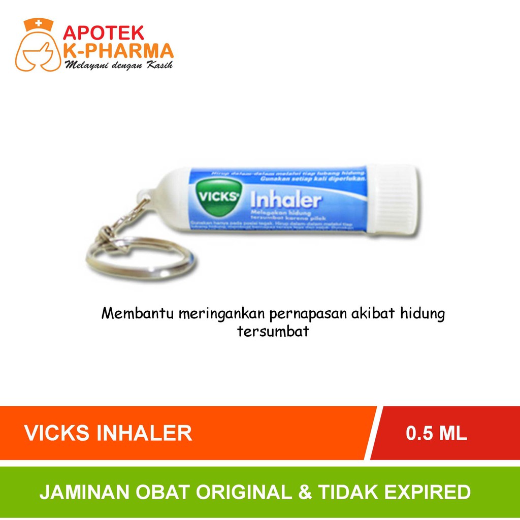 Jual Vicks Inhaler isi 0.5ml Obat Original Darya Varia | Shopee Indonesia