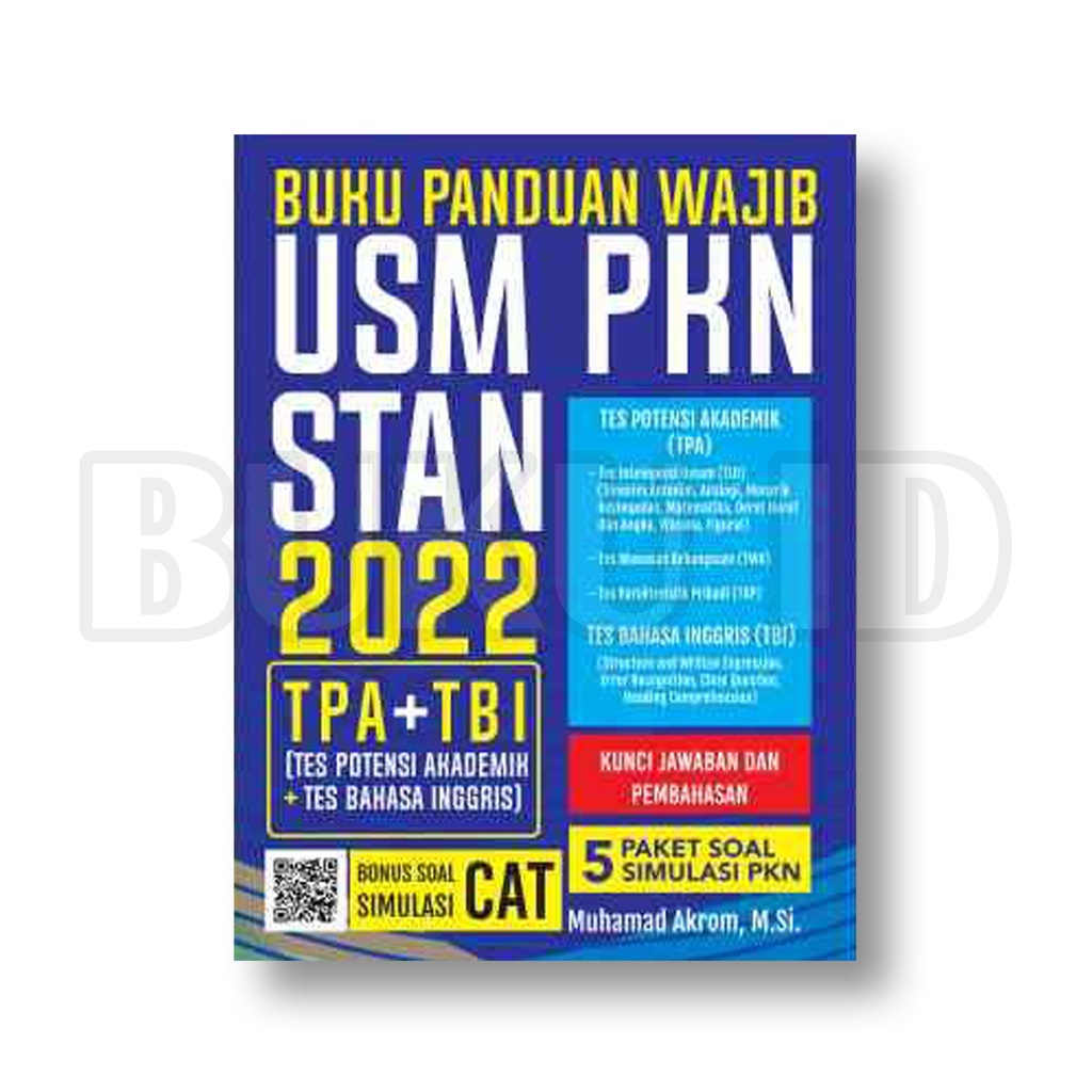 Jual Buku Panduan Wajib USM PKN STAN 2022 | Shopee Indonesia