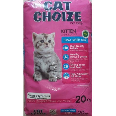 Jual Cat choize kitten tuna 20kg | Shopee Indonesia