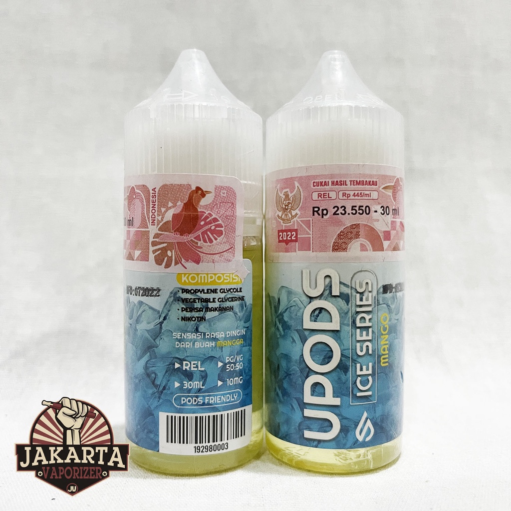 Jual [SALT] UPODS MANGO ICE SERIES 30ML 10MG BY UPODS JUICE CARTEL SALT ...