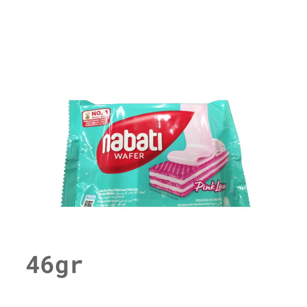 Jual Nabati Pink Lava Wafer 46 gr | Shopee Indonesia
