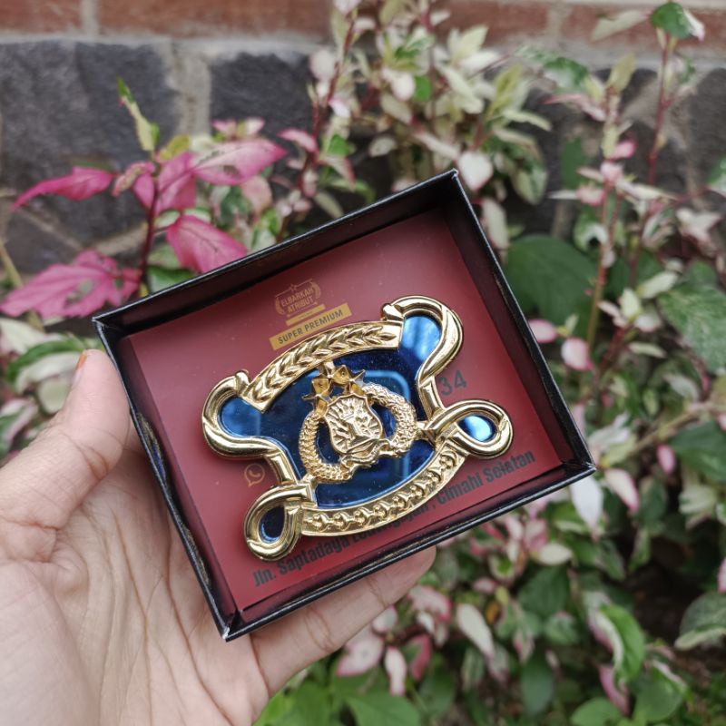 Jual Emblem Baret provost polri/emblem polisi/atribut polisi/atribut ...