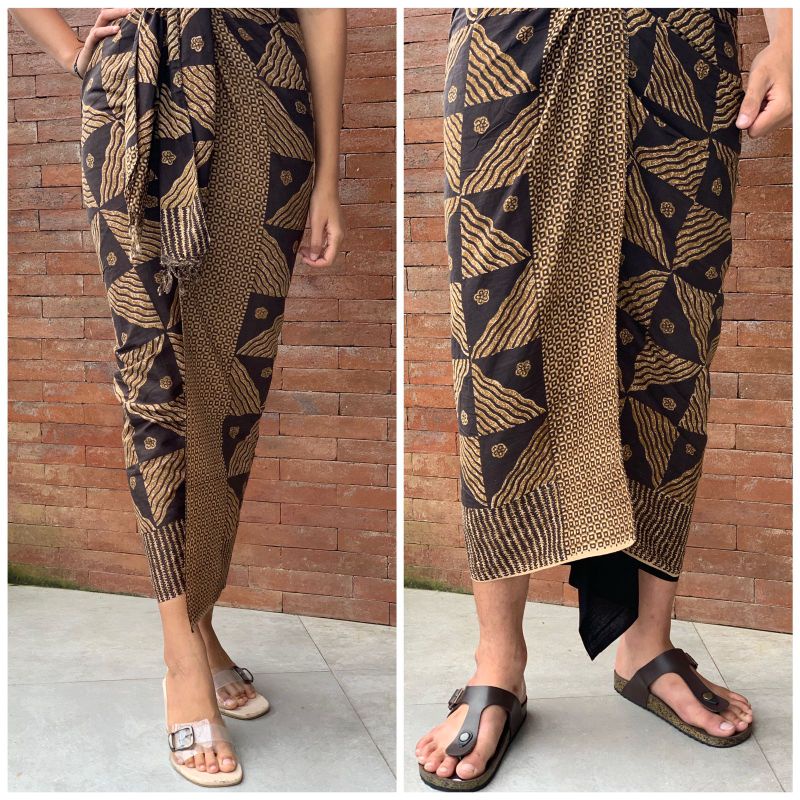 Jual KAMEN BATIK KLASIK / KAMEN SET BATIK BALI | Shopee Indonesia