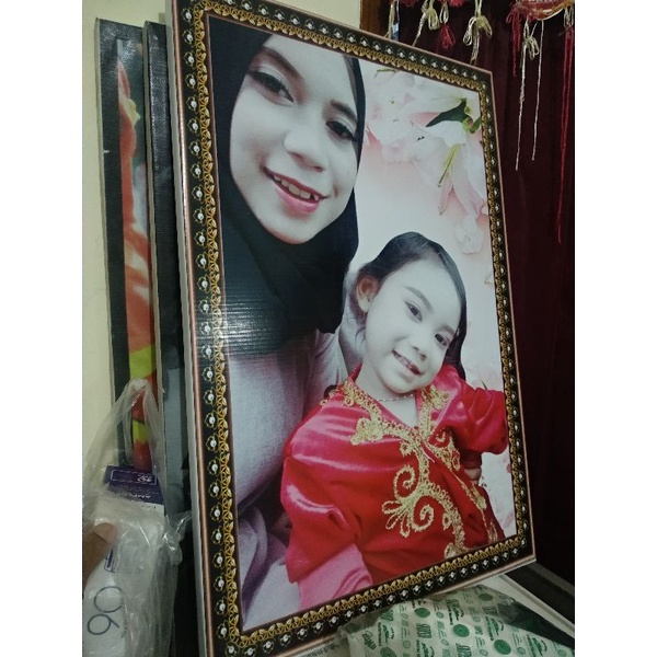 Jual Cetak Banner Foto 40x60cm + Kayu Spanram | Shopee Indonesia