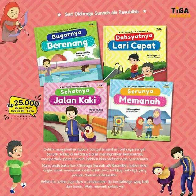 Jual Buku Cerita Anak Seri Olahraga Sunnah ala Rasulullah | Shopee ... Jual Buku Cerita Anak Seri Olahraga Sunnah ala Rasulullah | Shopee ...