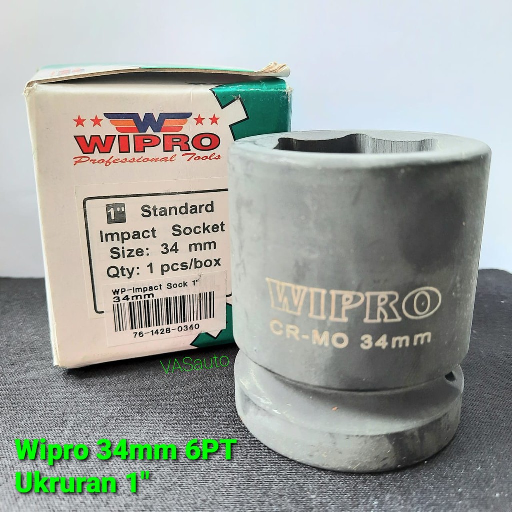 Jual Mata Sock Impact 1 Inch Wipro 34mm | Shopee Indonesia