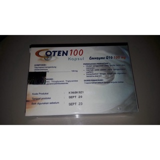 Jual COTEN 100 - 30 CAPS ANTIOKSIDEN SUPER - MENJAGA KESEHATAN TUBUH ...
