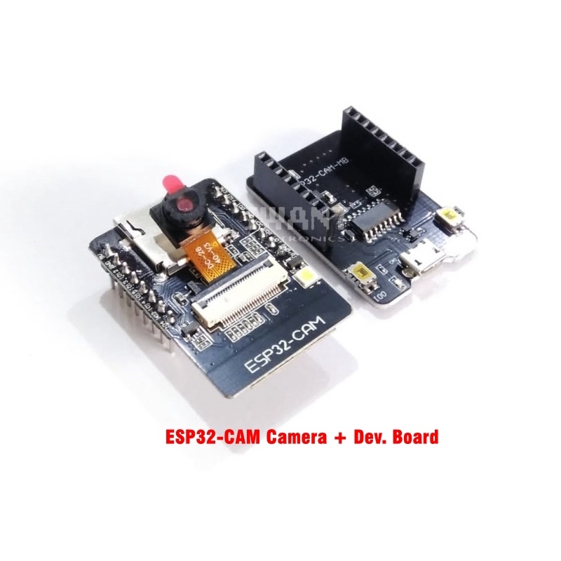 Jual ESP32 CAM WIFI Module Camera + Dev Board | Shopee Indonesia