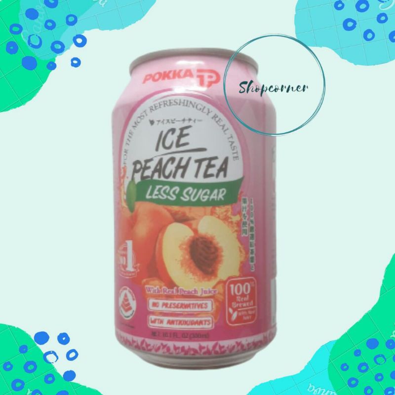 Jual Pokka Ice Peach Tea Less Sugar 300ml | Shopee Indonesia