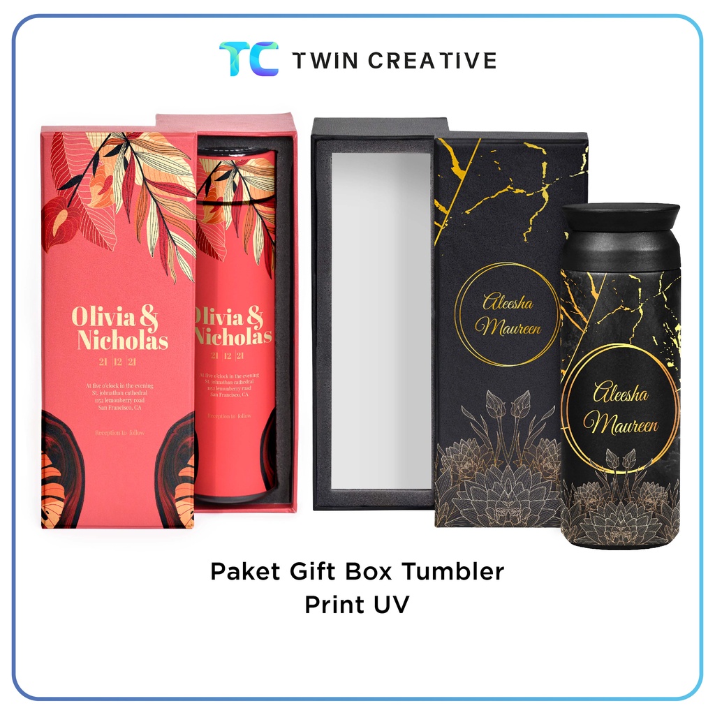 Jual Custom Design Paket Hampers Botol Minum Hadiah Premium Termos ...