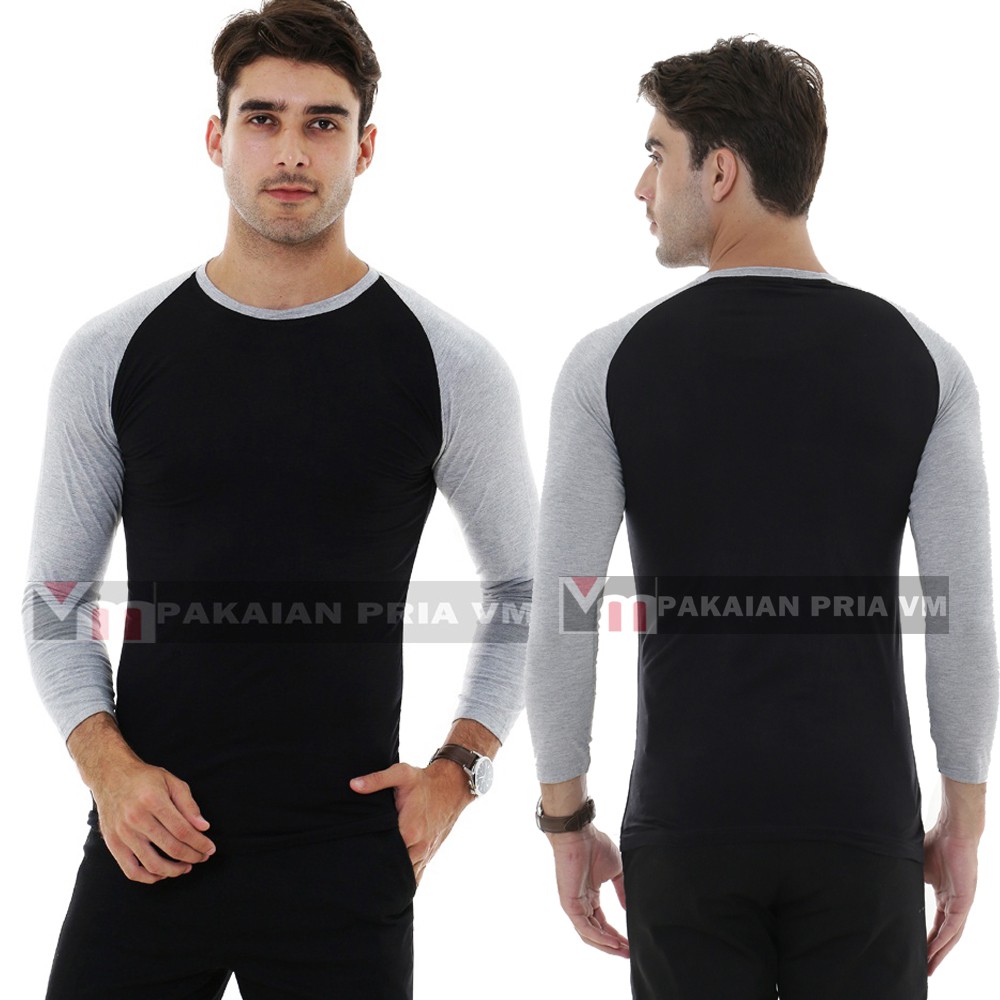Jual VM Kaos Reglan Polos Tangan Panjang Slim Stretch | Shopee Indonesia Jual VM Kaos Reglan Polos Tangan Panjang Slim Stretch | Shopee Indonesia