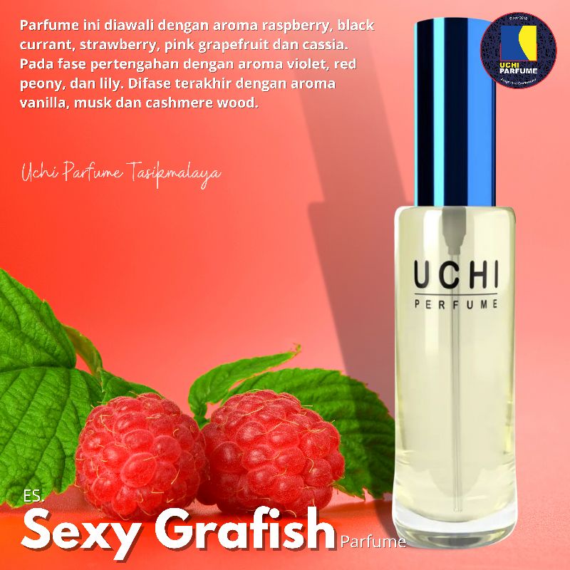 Jual Uchi Parfume Best Seller ES. SEXY GRAFISH (20ML, 30ML, 50ML) | Shopee Indonesia