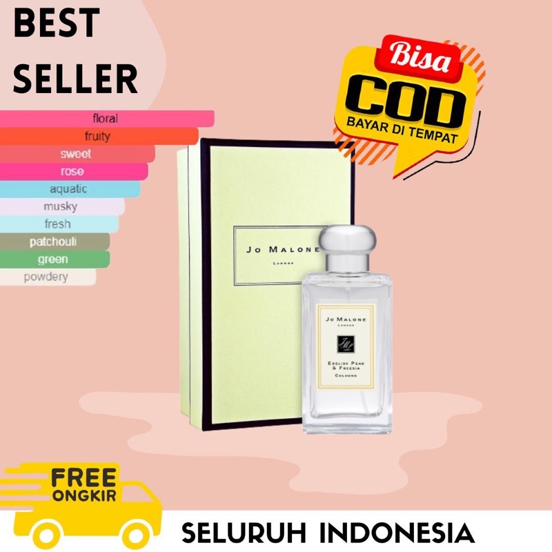 Jual (COD) Parfum Wanita Jomalone Eng||ish Pear 100ML | Shopee Indonesia