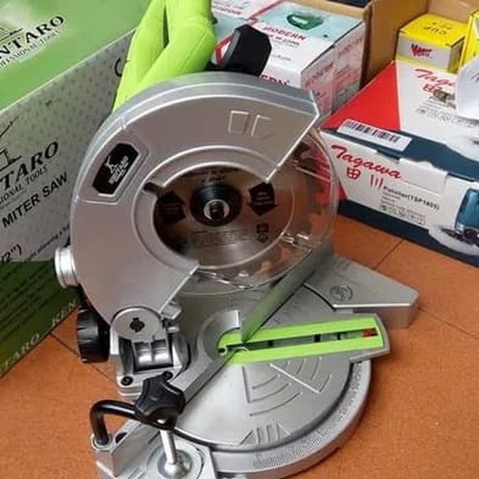 Jual Mesin Potong Alumunium Kayu Mitre Saw 7" Miter Saw 7" inch MITTER SAW KENTARO 7 IN KTR-ZP2 ...