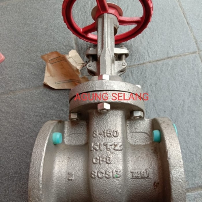 Jual GATE VALVE 3 INCH KITZ FLANGE ANSI 150 SS 304 JAPAN | Shopee Indonesia