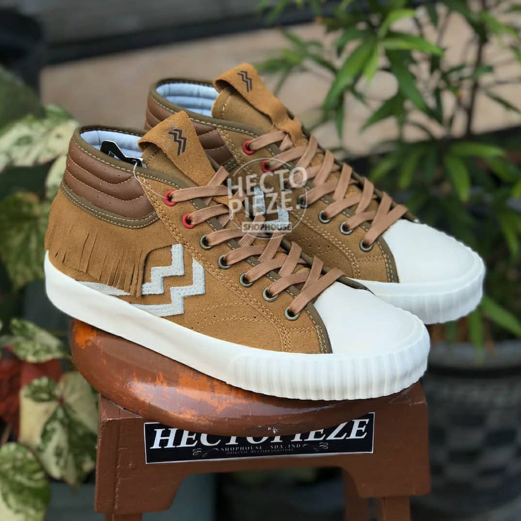 Jual Geoff Max - Maverick Bohem Brown | Sepatu Sneakers | Shopee Indonesia