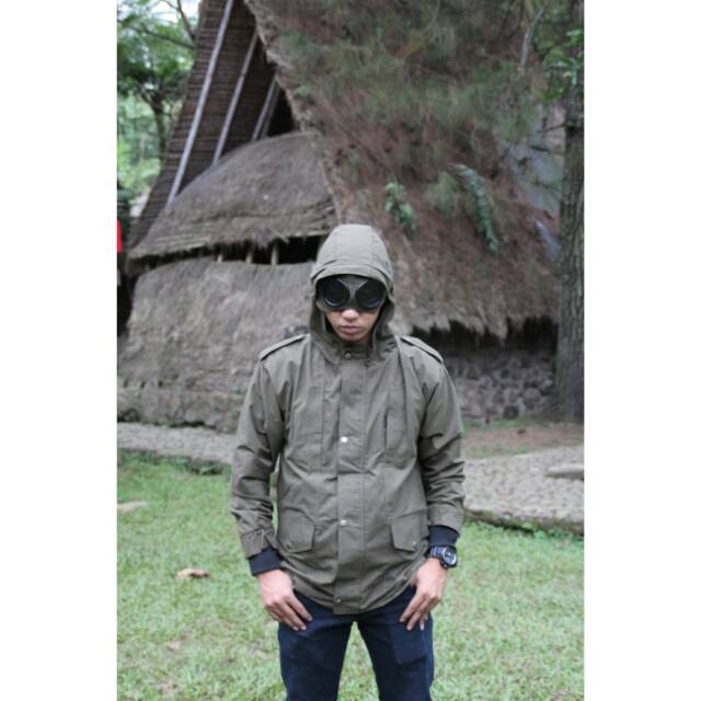 Jual Jaket goggle Green | Shopee Indonesia