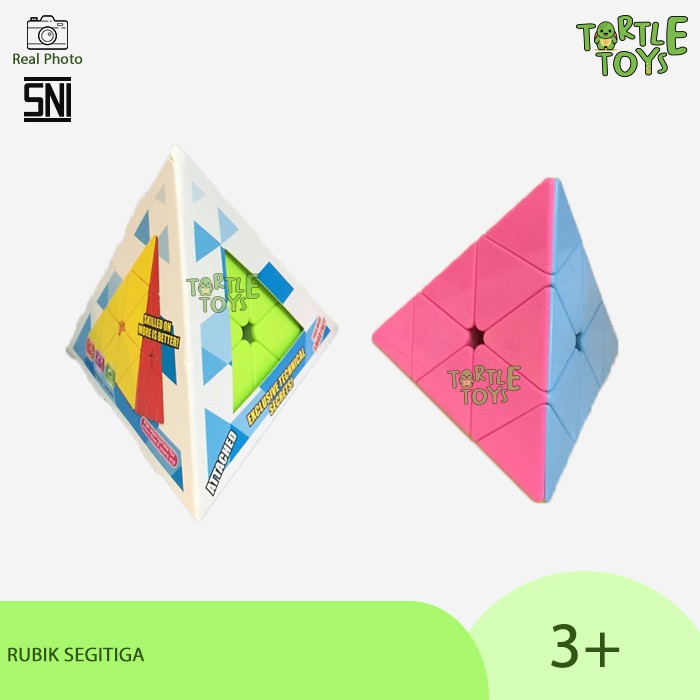 Jual RUBIK PYRAMID - Rubik Piramida - RUBIC SEGITIGA STICKERLESS ...