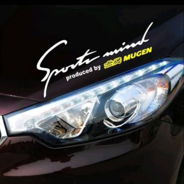 Jual Emblem mobil sticker mobil sport mind mugen power all mobil bisa ...