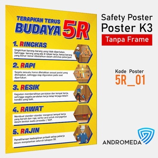 Produk Safety Poster K3 | Shopee Indonesia