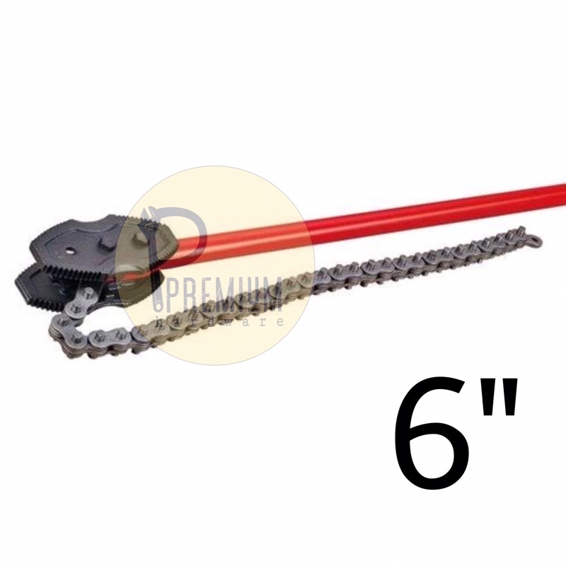Jual KUNCI PIPA RANTAI 6" HEAVY DUTY CHAIN PIPE WRENCH 6 INCI | Shopee ...