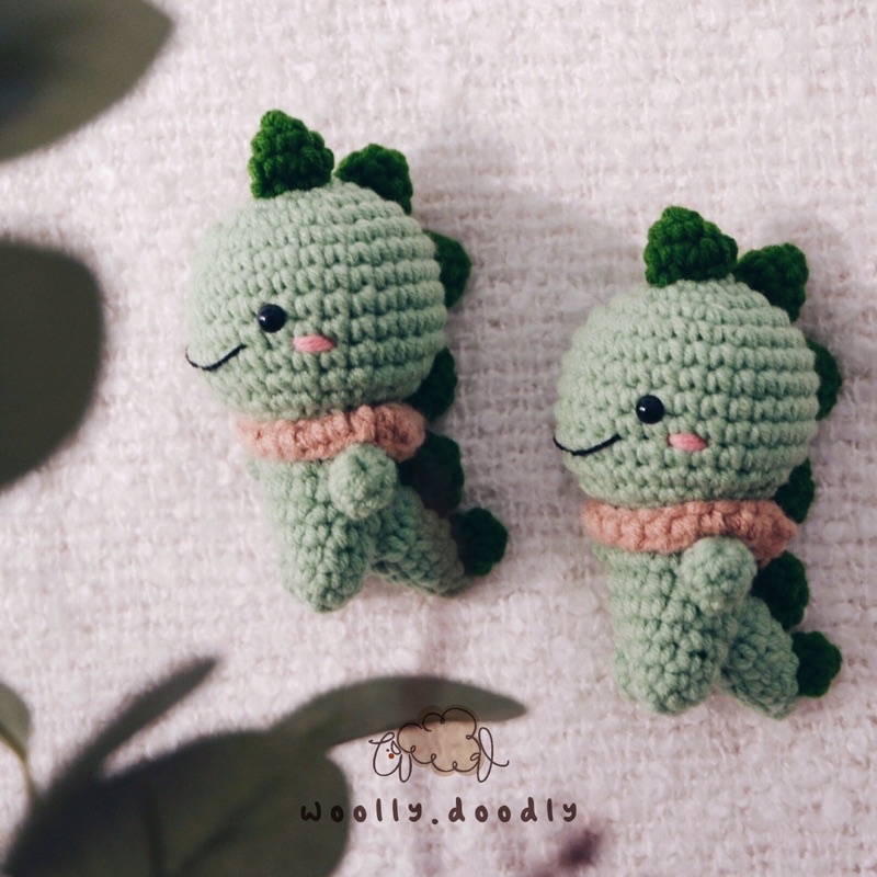 Jual AMIGURUMI - Boneka Rajut - Little Friends - Dinosaur / Dinosaurus ...