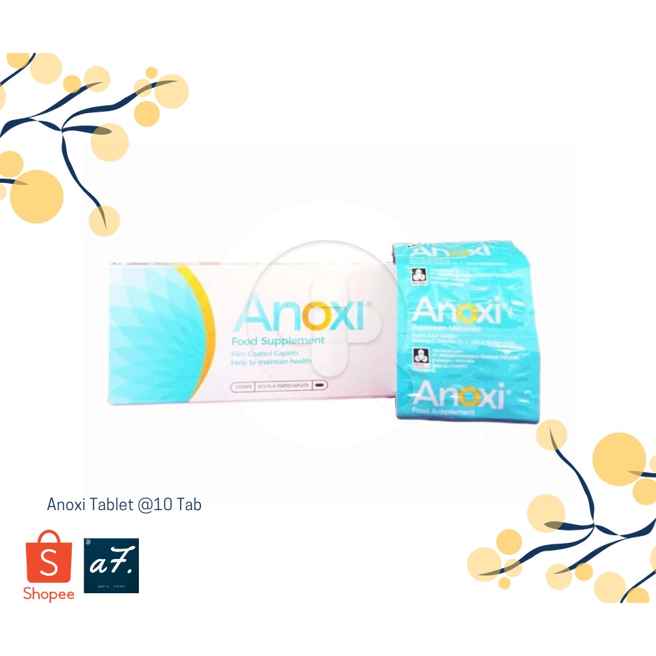 Jual Anoxi Tablet Multivitamin Daya Tahan Tubuh | Shopee Indonesia