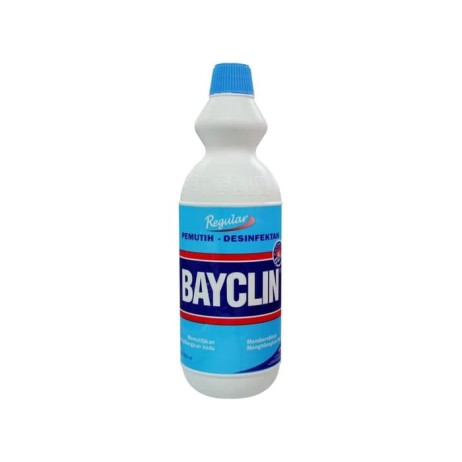 Jual BAYCLIN Pemutih Reguler Botol 500ml | Shopee Indonesia