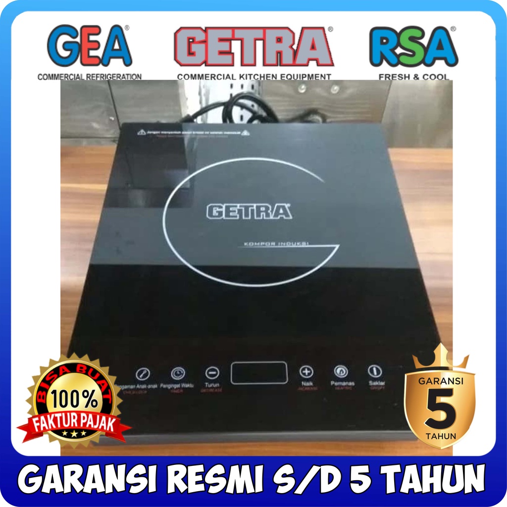 Jual GETRA IC-2000 / IC2000 INDUCTION COOKER / KOMPOR LISTRIK GETRA ...