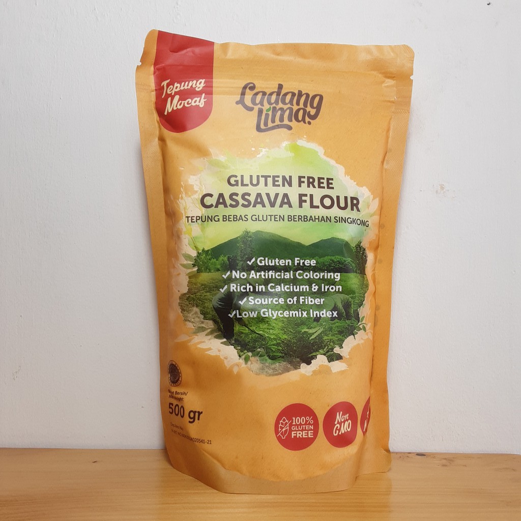 Jual Tepung Gluten Free Serbaguna All Purpose Flour Ladang Lima 500g ...