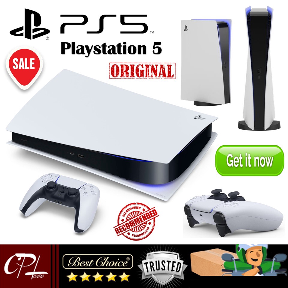 Jual Sony Playstation 5 / PS5 Console Game Disc Version | Shopee Indonesia