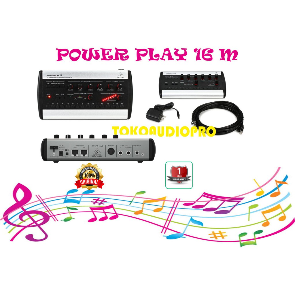 Jual Behringer Powerplay P16M Headphone Amplifier P-16M | Shopee Indonesia