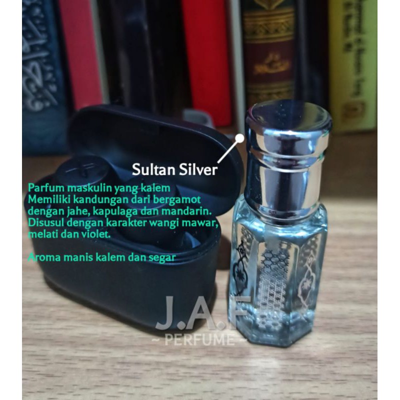 Jual SULTAN SILVER ( Parfum non alkohol) original arab Saudi | Shopee ...