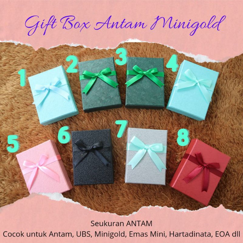 Jual Gift Box Mini gold Box Antam Kotak Antam Minigold Box Antam EOA ...