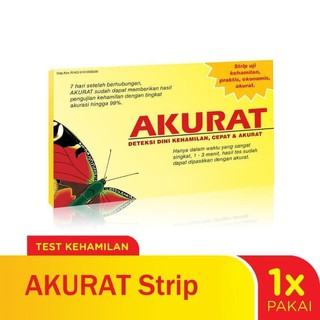Jual Akurat Test Kehamilan, Akurat Compact Pregnancy Test, Andalan ...