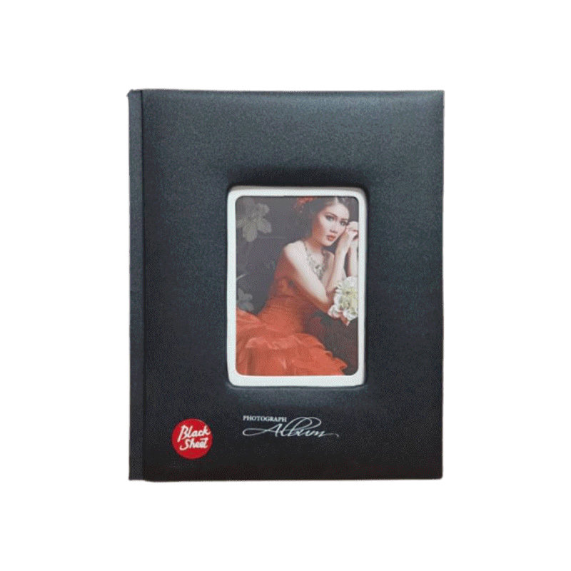 Jual Album Foto 4R isi 40 Foto Landscape Magnetic/Tempel 10 Sheet Hitam ...