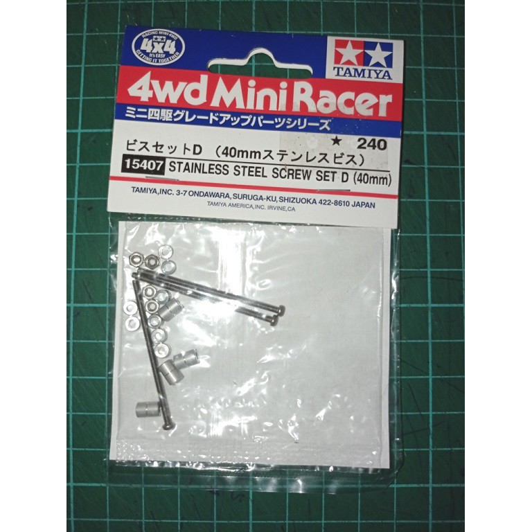 Jual Tamiya 15407 - STAINLESS STEEL SCREW SET D 40mm | Shopee Indonesia