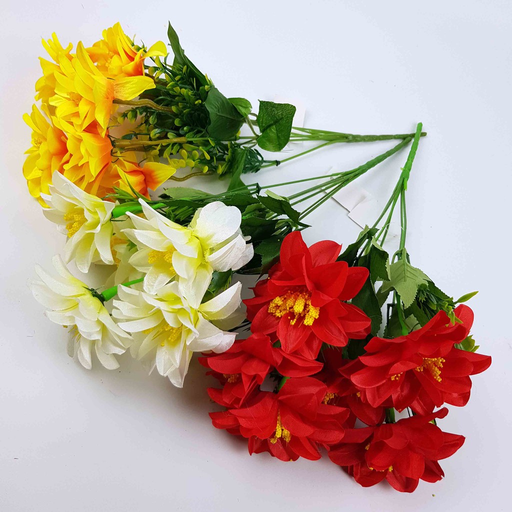 Jual Bunga Azalea Artificial 30 cm 6 Kuntum/ Bunga Palsu/ Bunga ...