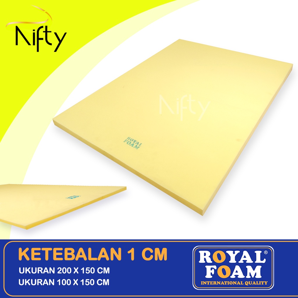 Jual Busa Lembaran Tebal 1 cm Royal Foam Ukuran 150x200 cm / 100x150 cm ...
