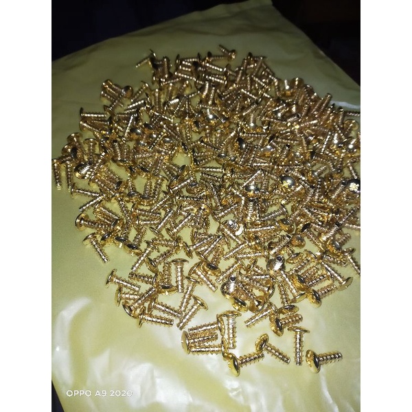 Jual Baut KIP ulir scrub yamaha warna gold | Shopee Indonesia